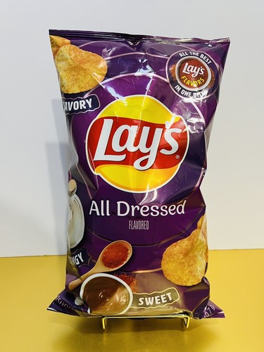 〽️New Limited Edition LAYS All Dressed Tangy Sweet Crunchy Potato Chips ...