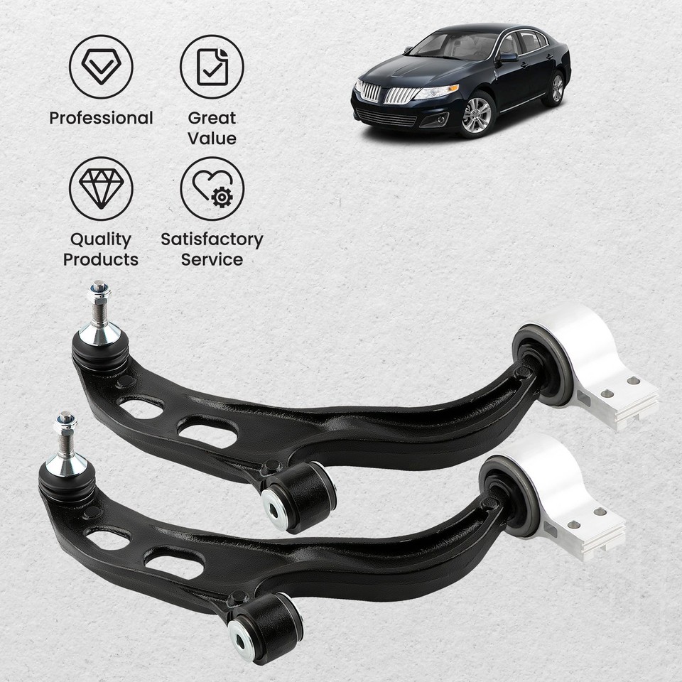 2pcs Front Lower Control Arms for Ford Taurus Flex 2010-2012 Lincoln ...