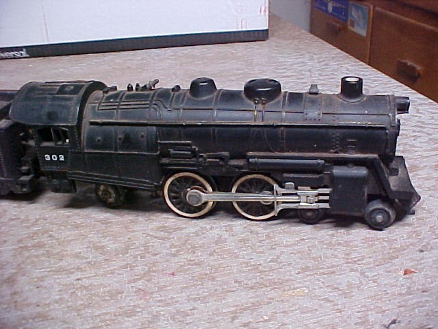 American Flyer # 302 4-4-2 S Gauge Steam Locomotive ( REPAIRS ) - ( 8 ...