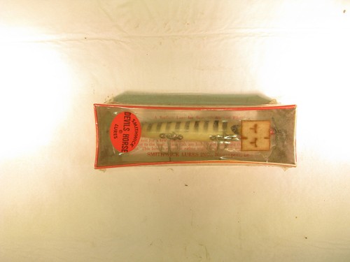 vintage smithwick devil horse lures F-110 w/ black stripes freash+salt ...