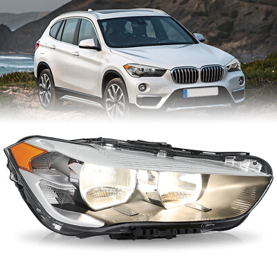 Headlight For 2016-2022 BMW X1 Halogen Headlamp Passenger Right Side | eBay
