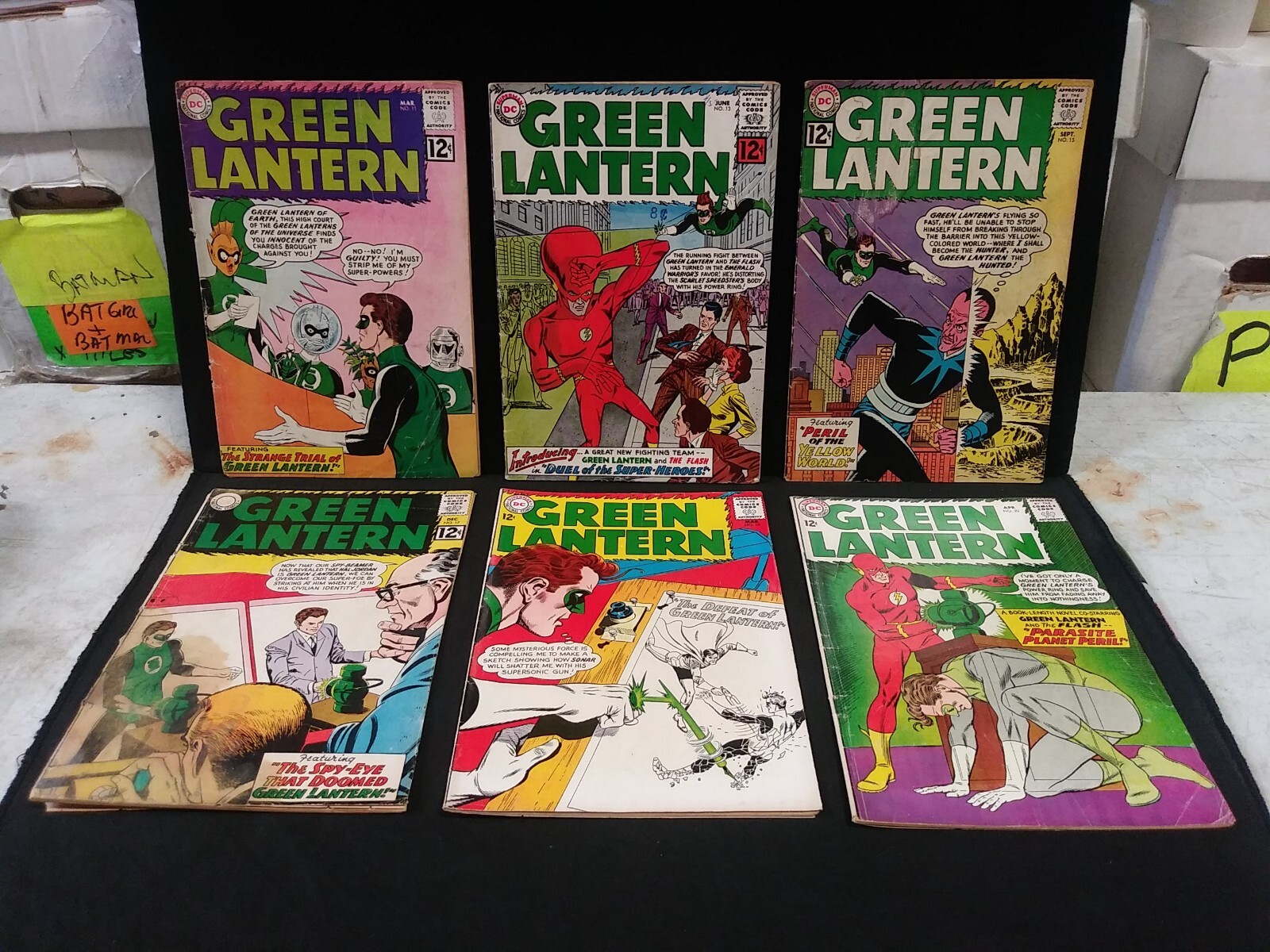 Green Lantern #11,13,15,17,19,20 (X6) LOT (1st App Stel/Flash) DC ...