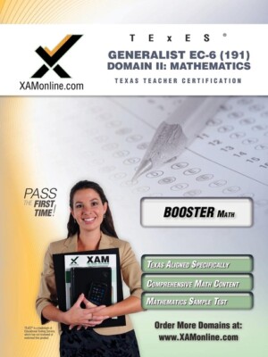 Texes Generalist Ec-6 191 Mathematics Boost Edition 9781607871033| eBay