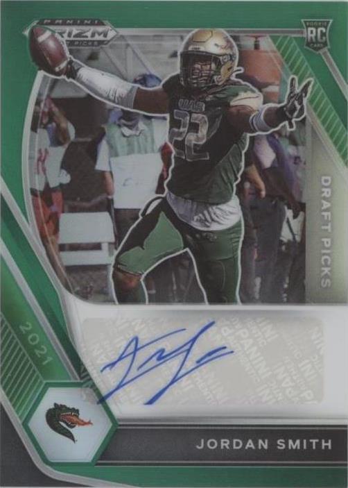 2021 Panini Prizm Draft Picks - Draft Picks Autographs Jordan Smith # ...