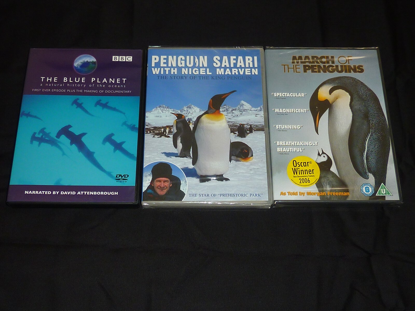 MARCH OF THE PENGUINS (SEALED) / PENGUIN SAFARI (SEALED) / BLUE PLANET ...
