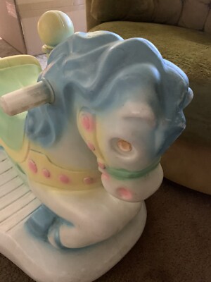 Vintage Flexible Flyer Carousel Rocking Horse Made in USA | eBay