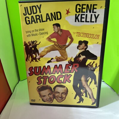 Summer Stock DVD 1950 Like New Judy Garland Gene Kelly | eBay