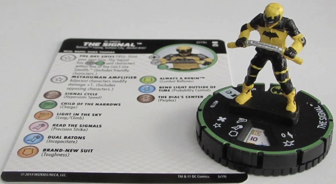 THE SIGNAL 011B DC Universe Rebirth HeroClix | eBay