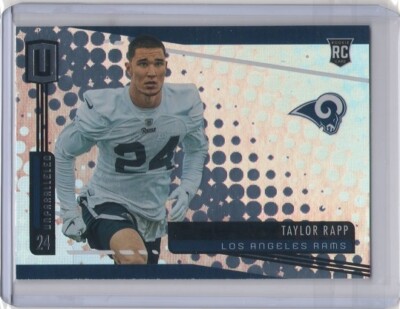 TAYLOR RAPP 2019 Panini Unparalleled RC Rookie #298 Bills RAMS Huskies ...