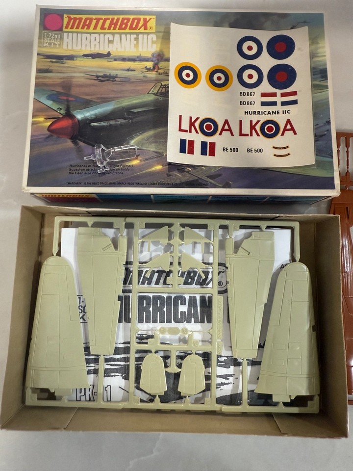 Matchbox 1/72 SCALE AIRPLANE MODEL KITS - FREE SHIPPING | eBay