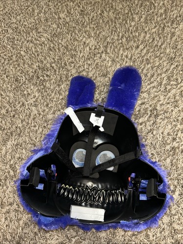 Spirit Halloween NIGHTMARE HARE ANTI MOTION RAVENOUS RABBIT MASK *used ...