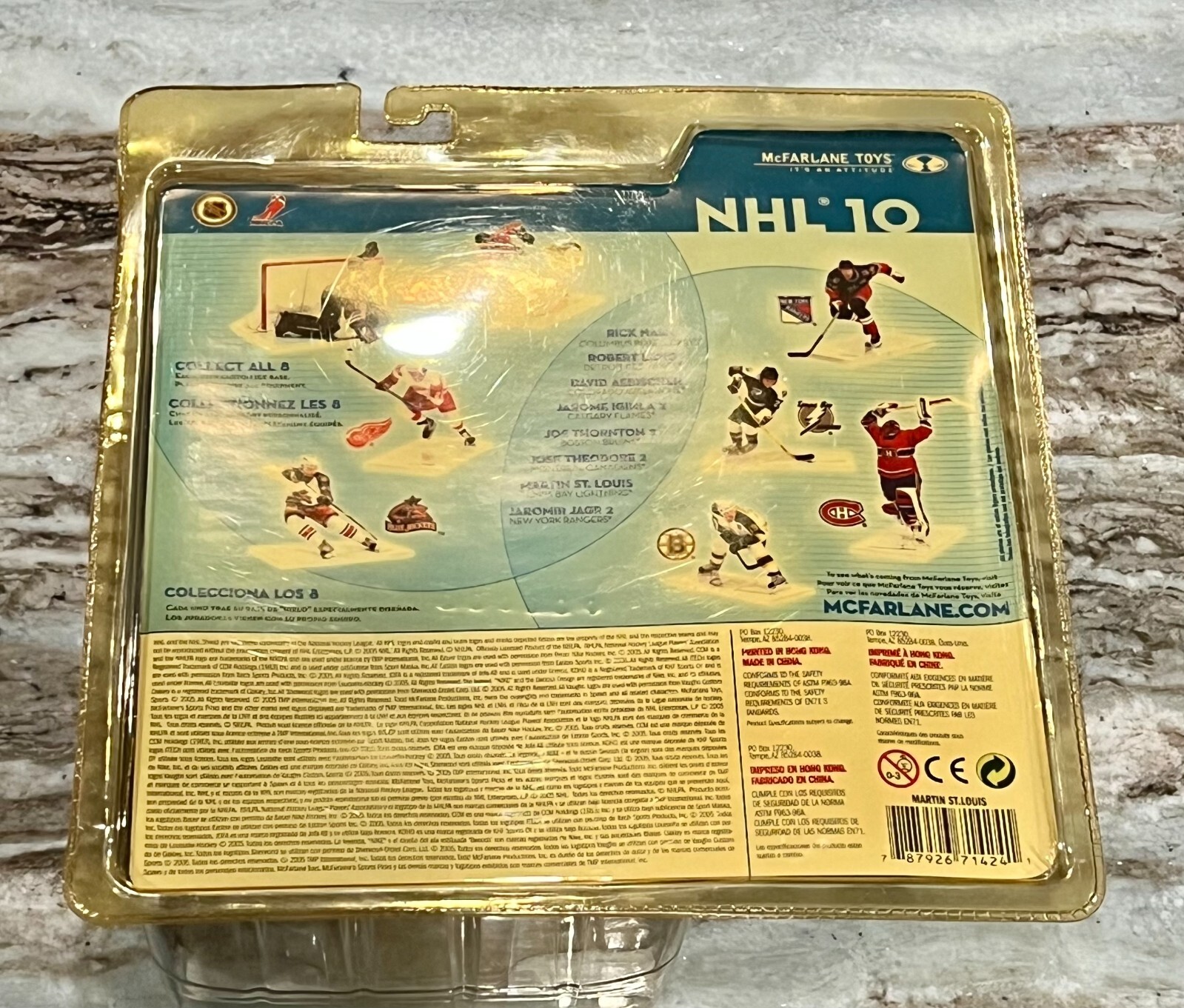 McFarlane NHL Series 10 Martin St. Louis Tampa Bay Lightning - Brand ...