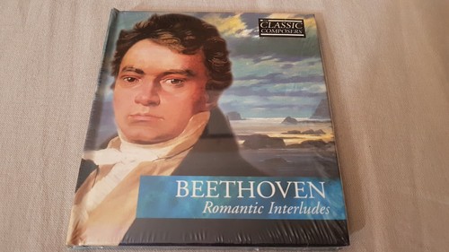 BEETHOVEN ROMANTIC INTERLUDES CD & BIOGRAPHY BOOK NEW SEALED CLASSICAL ...