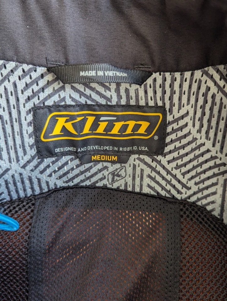 Klim Latitude Gore-Tex Laminated Waterproof Motorcycle Jacket M Medium New model | eBay