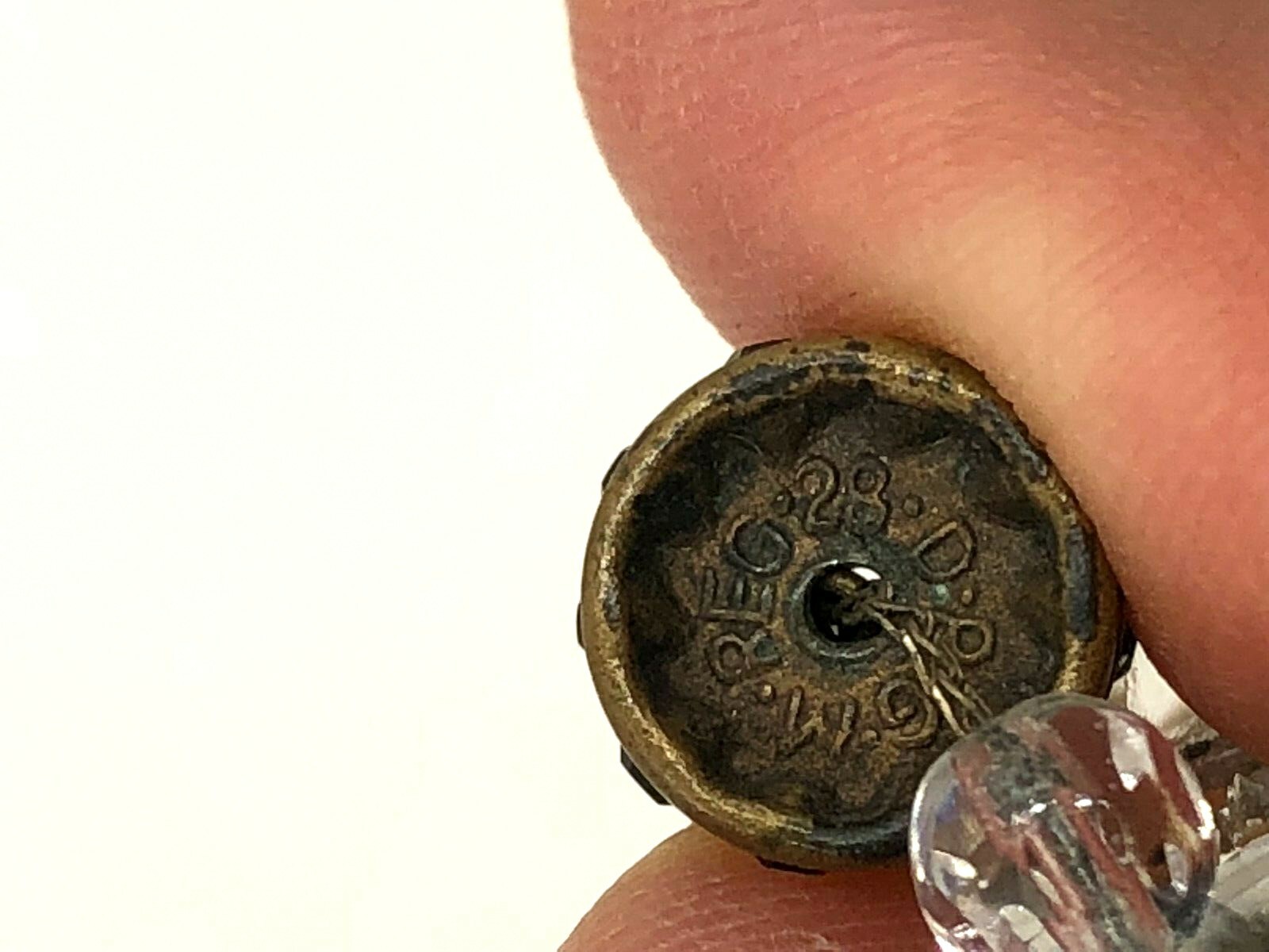 ANTIQUE GERMANY SIGNED DRGM REG 28 ART DECO RARE NECK… - Gem