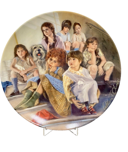 Little Orphan Annie - Annie and the Orphans 1984 Knowles Collectors ...