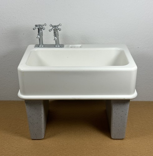 Retired Angelina Ballerina 2000 Kitchen Double Sink With 2 Faucet ...