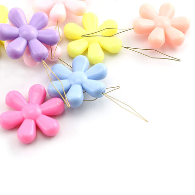 Mini Flower Head Needle Threader Set 10PCS for Easy Needle Threading | eBay