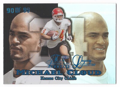 1999 Flair Showcase Michael Cloud RC #166 Legacy Collection Row 3 Parallel #/99 | eBay