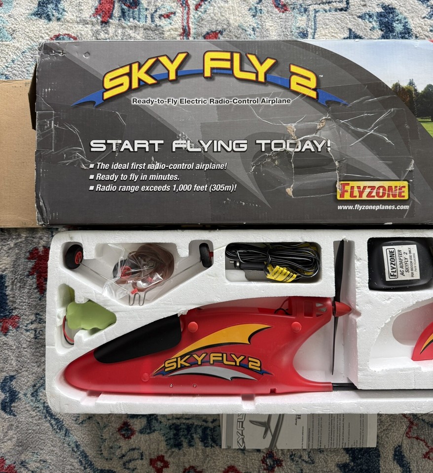 Flyzone Sky Fly 2 Electric Radio Control Airplane - | eBay