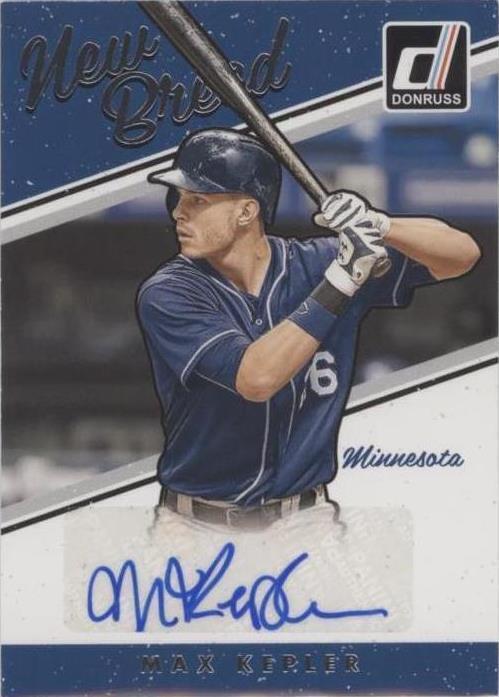 2017 Panini Donruss - New Breed Autographs Max Kepler #NB-MK (AU) for ...