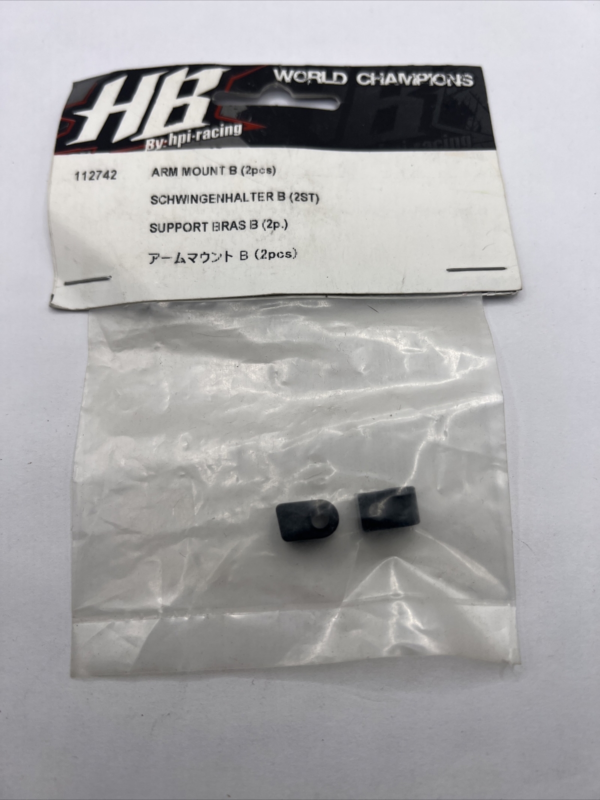 HB Racing D4 Evo3 Arm Mount "B" (2) [HBS112742] | eBay