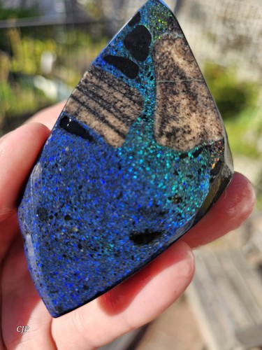 120gram Rainbow Matrix Opal (Sandstone Matrix) rough. Lapidary rocks ...