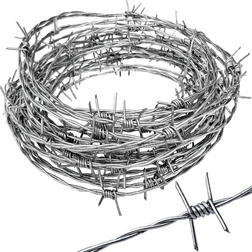 Real Barbed Wire 25Ft 18 Gauge Great for Crafts Fences and Critter ...