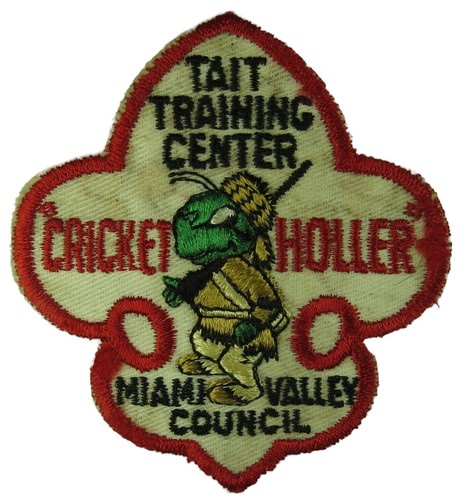 Miami Valley Council OH Cricket Holler Tait Training Center Camp Patch ...