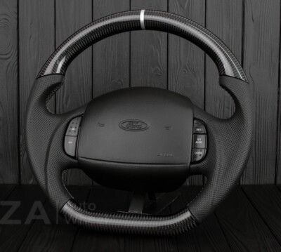 Ford Steering Wheel F-150 F-250 F-350 F-450 Excursion Super duty Carbon ...