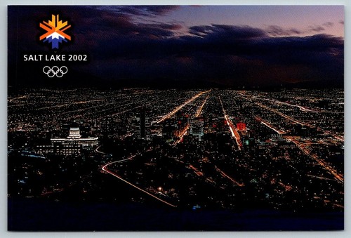 2002 Winter Olympic Games Salt Lake City Utah Postcard | eBay