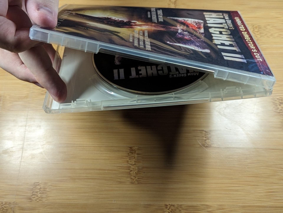 Hatchet 1 and 2 DVD Lot Tony Todd Kane Hodder Unrated Brutal Gore ...