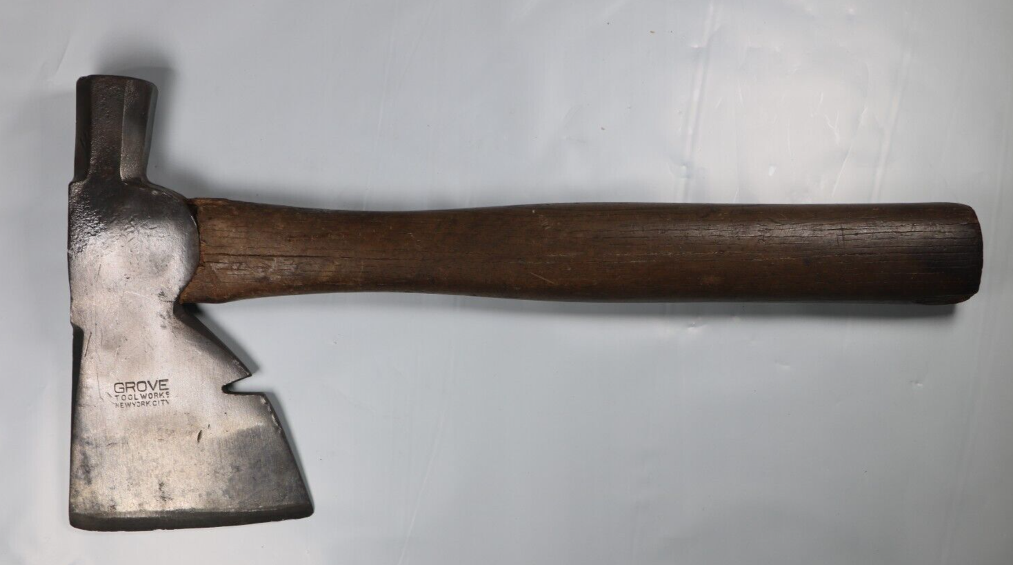 Antique Hatchet Grove Tool Works New York City 1 lb 4.5 oz. 13" long ...