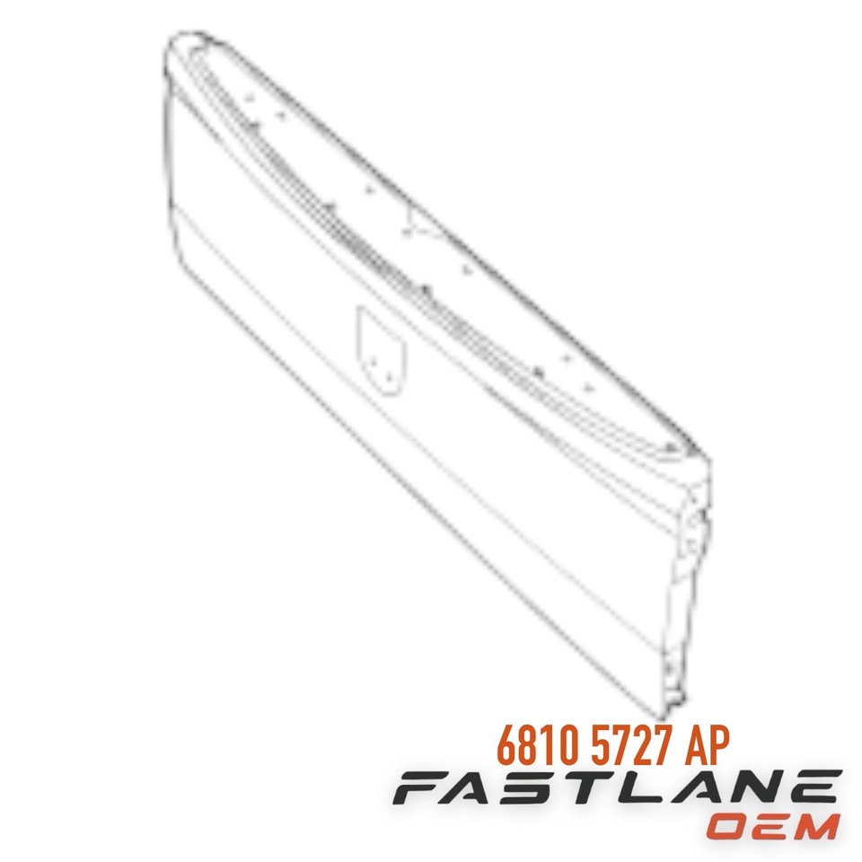 2009-2024 DODGE RAM 1500/2500 REAR TAILGATE PANEL NEW OEM 68105727AP | eBay