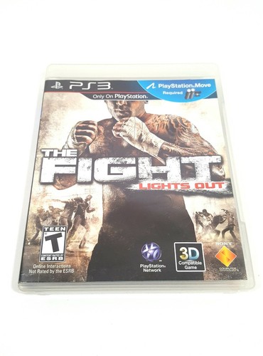 The Fight Lights Out PS3 Move Sony PlayStation 3 Complete Case Manual ...