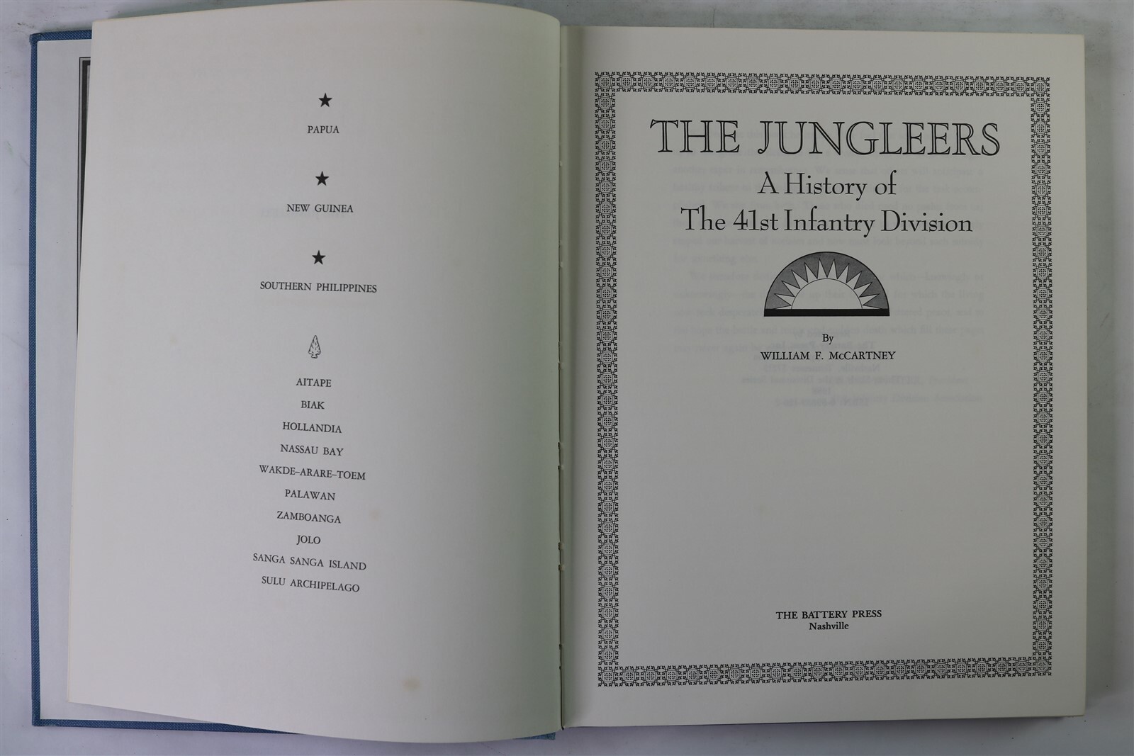 41st Infantry Division Jungleers Unit History Book | eBay