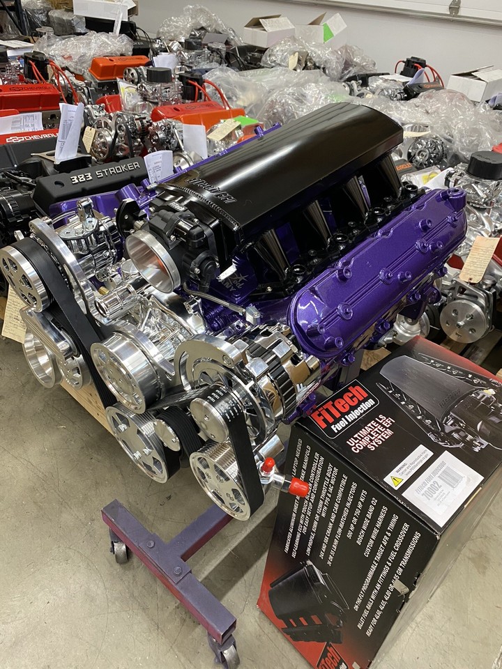 6.2 LS CHEVY 6.2L 510-625hp COMPLETE CRATE ENGINE PRO-BUILT LQ LS2 LS6 ...