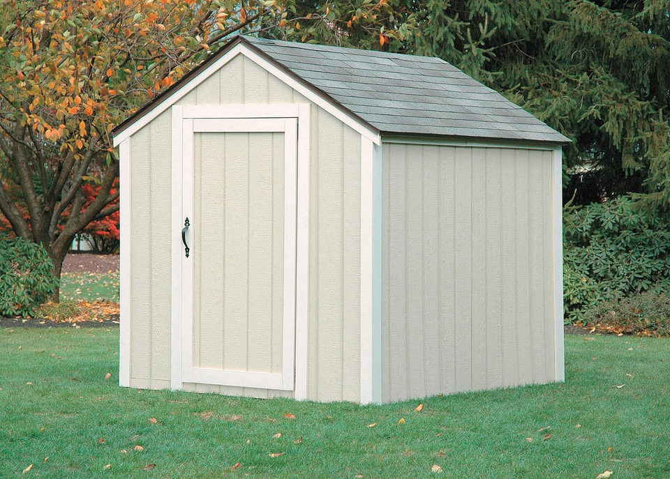 Custom Shed Kit with Peak Roof – 2x4 Easy DIY Framing Building Material ...