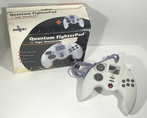 Quantum Fighter Pad Controller For Sega Dreamcast In Original Box | eBay