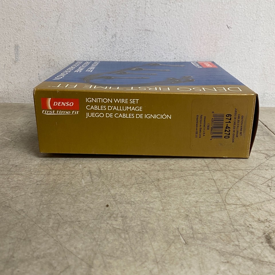 DENSO 671-4270 Spark Plug Ignition Wire Set 5mm 2003-2006 Mitsubishi ...