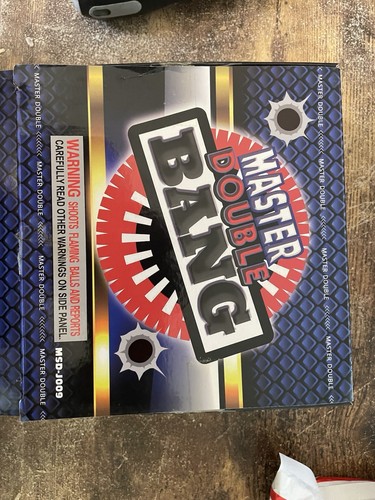 Master Double Bang Firework Empty Box Label | eBay