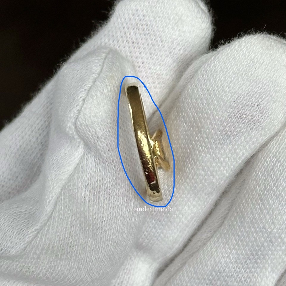 Swarovski Crystal Gold Tone Attract Square Ring Size 52 (US 6) 5112164 ...