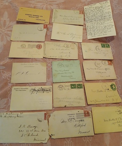 Vintage Large Lot Of Handwritten Personal Letters Correspondence Early ...