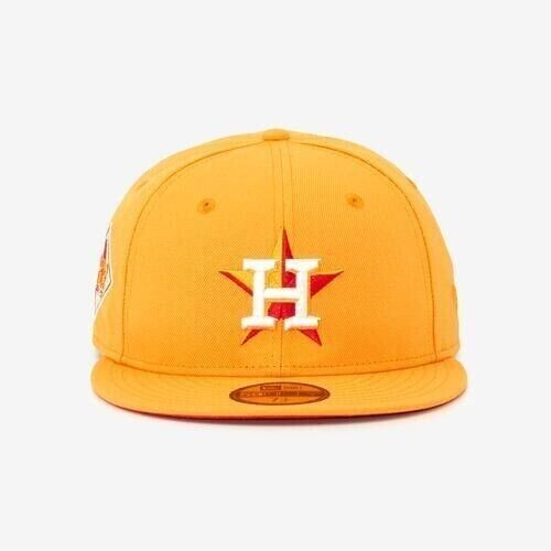 NEW ERA MENS HOUSTON ASTROS '17 WORLD SERIES GRAPEFRUIT 59FIFTY HAT ...