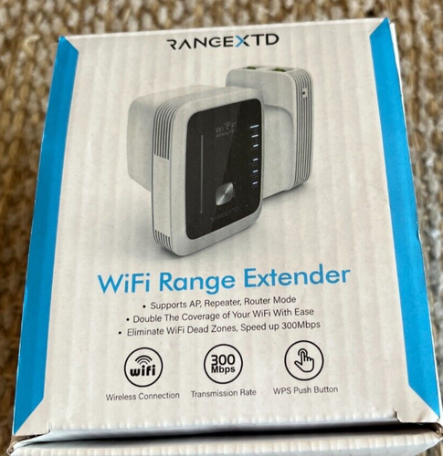 RangeXTD WiFi Range Extender Signal Booster Speeds Up To 300mbps | eBay
