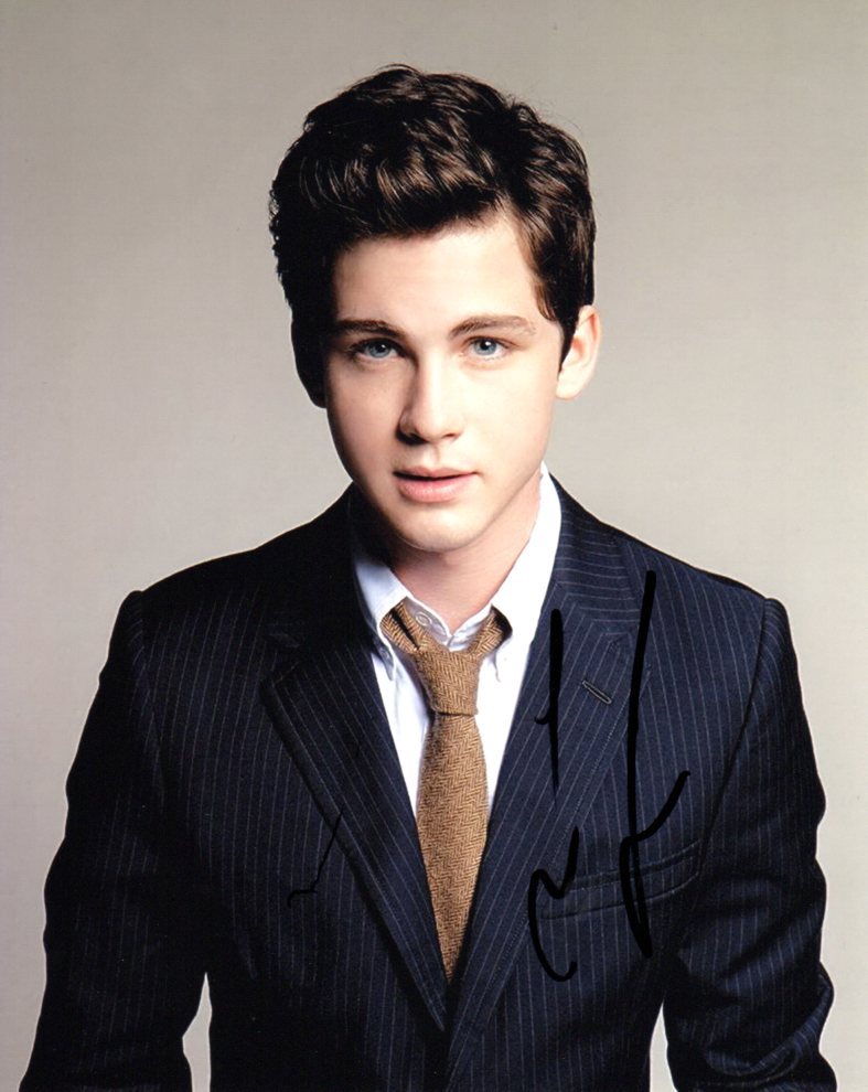 Logan Lerman Autographed Signed 8x10 Photo COA #6 | eBay