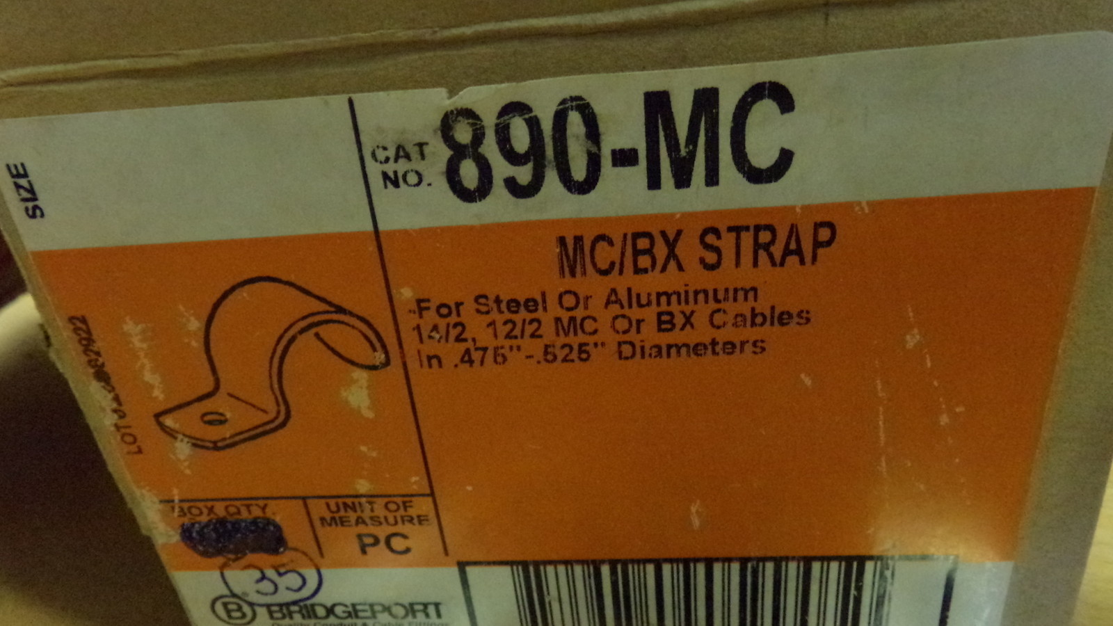 NEW 35 Bridgeport 890-MC, MC/BX Strap *Free Shipping* | eBay