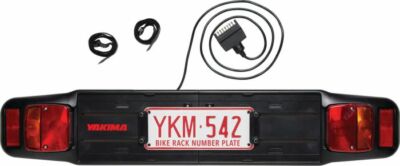 BIKE CARRIER NUMBER PLATE HOLDER WITH LIGHTS (BRAND NEW) ONLY $139 ...