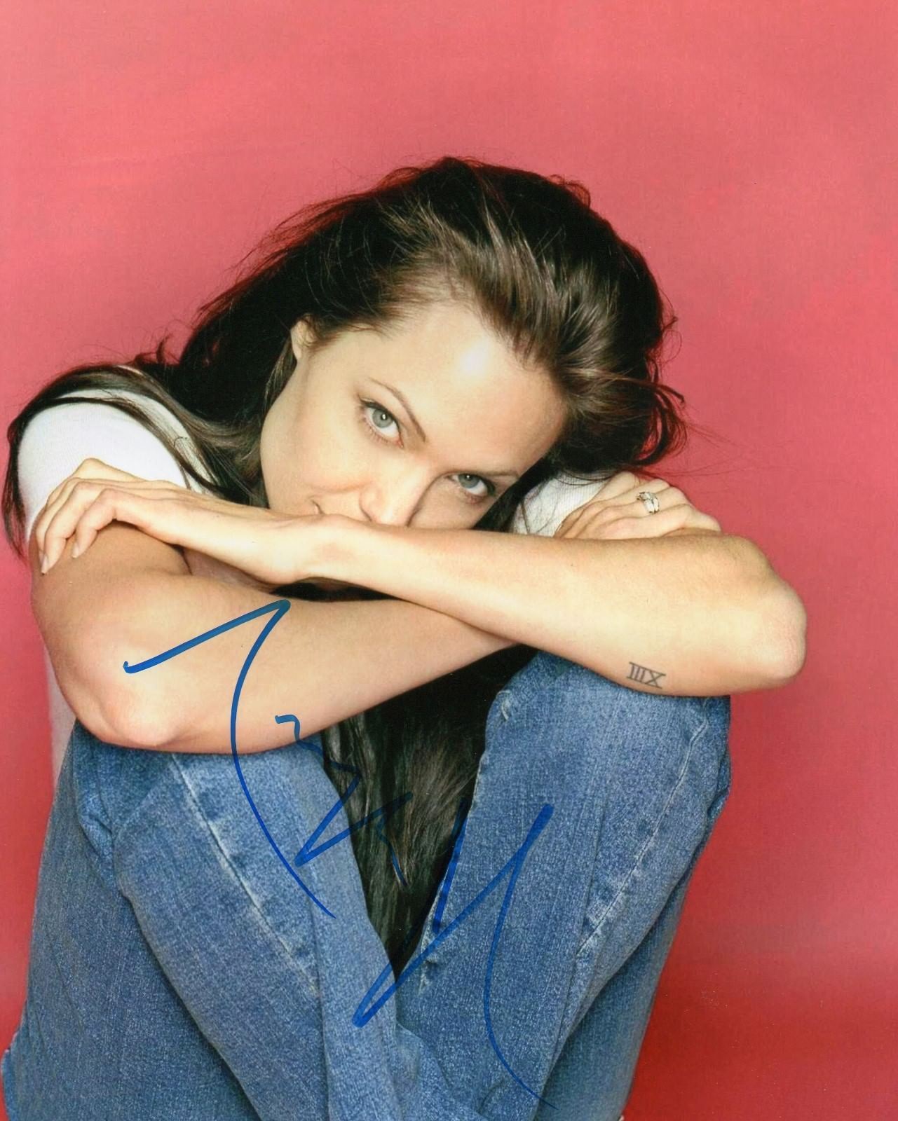 ANGELINA JOLIE AUTOGRAPHED SIGNED A4 PP POSTER PHOTO PRINT 10 | eBay UK