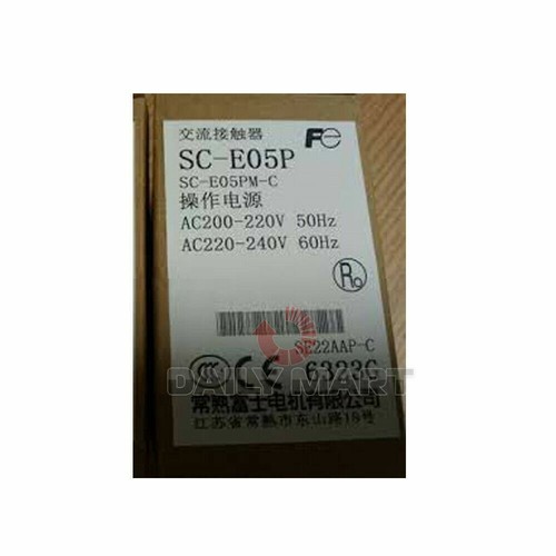 New In Box FUJI ELECTRIC SC-E05P 220VAC Magnetic Contactor | eBay